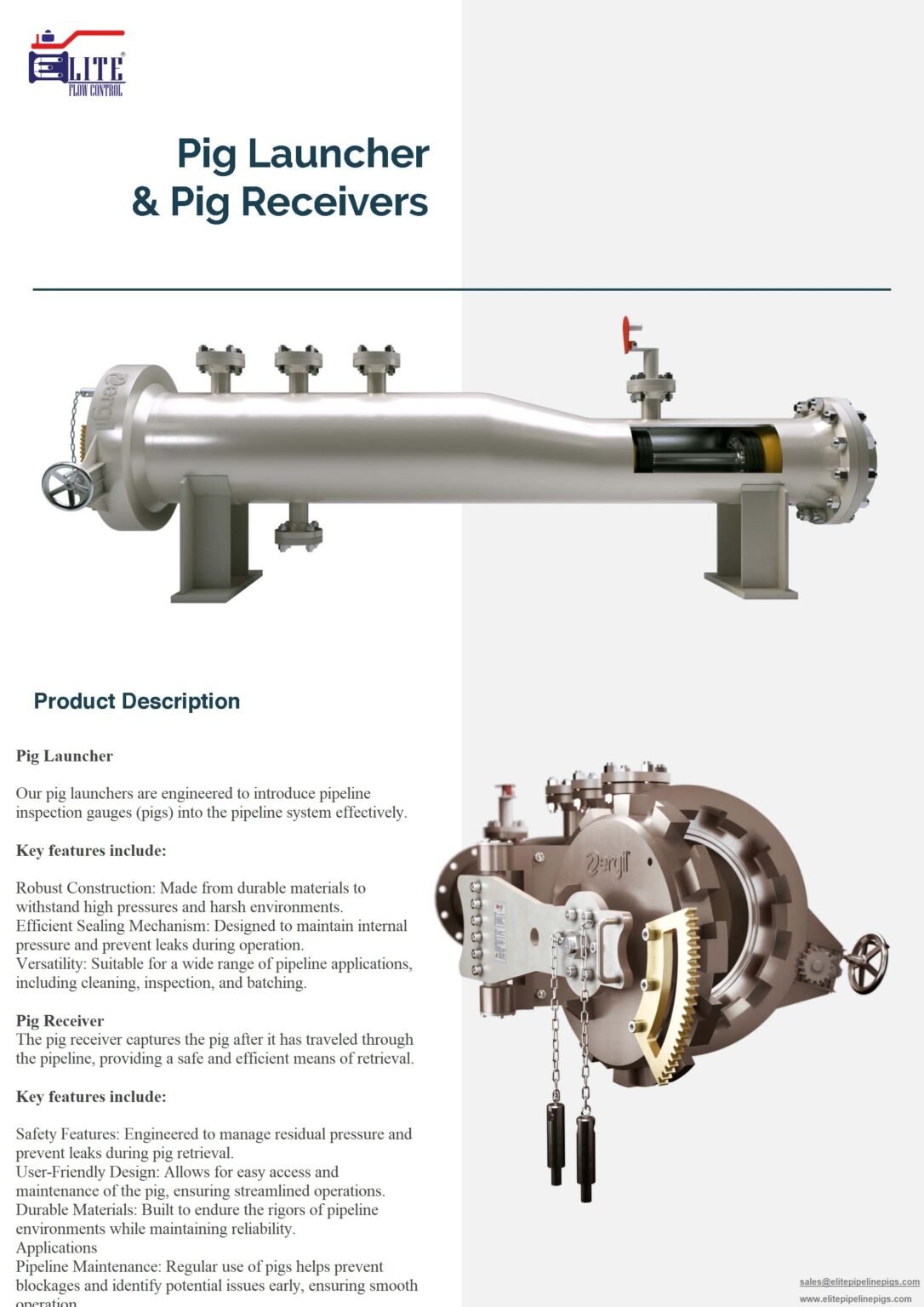 pig launcher & receiver suppliers