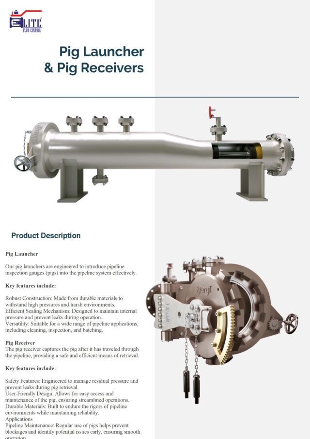 pig launcher & receiver suppliers